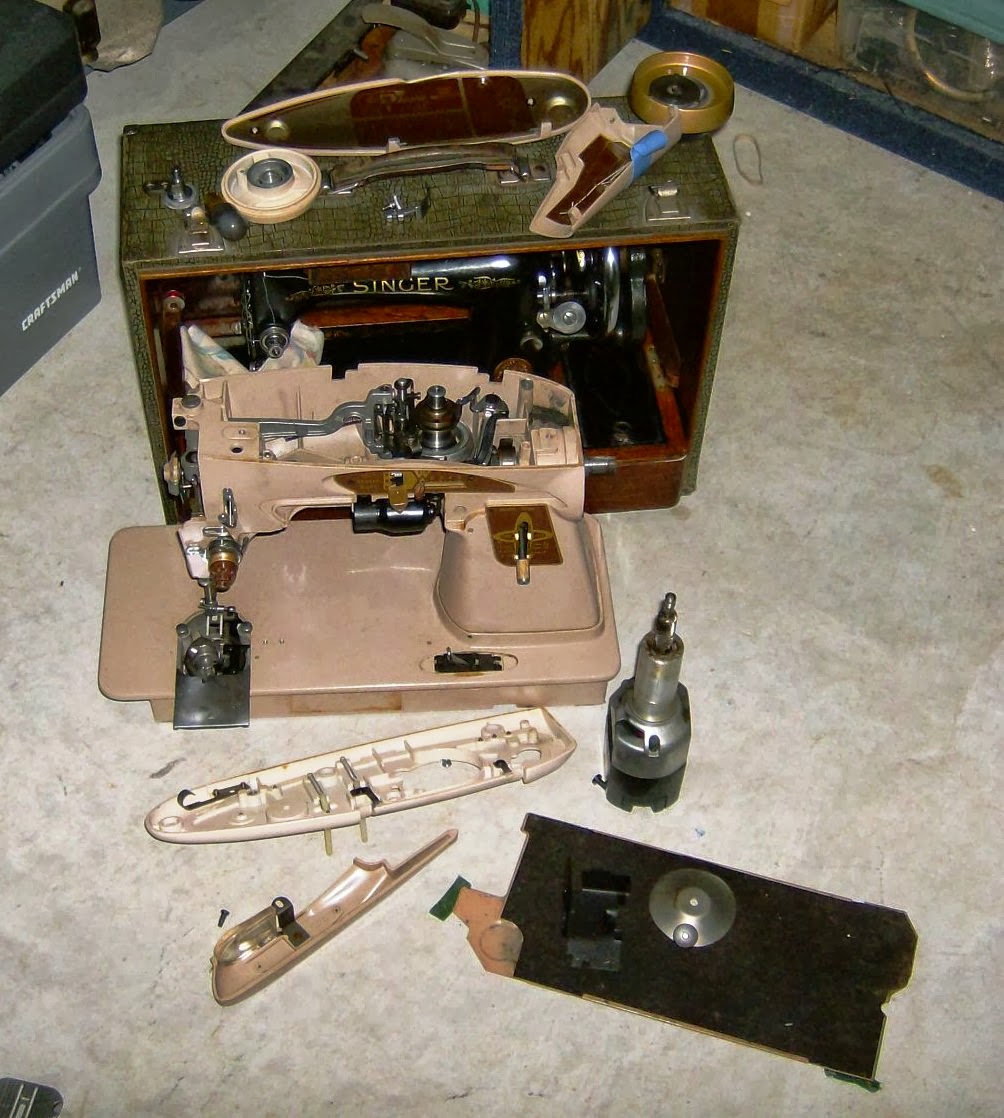 Vintage Sewing Machines: Jane's Singer 500 Part II
