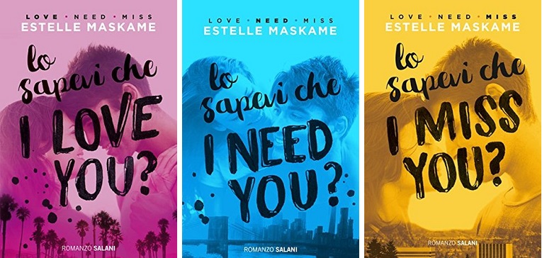 Camminando Tra le Pagine: RECENSIONE: DIMILY TRILOGY - ESTELLE MASKAME