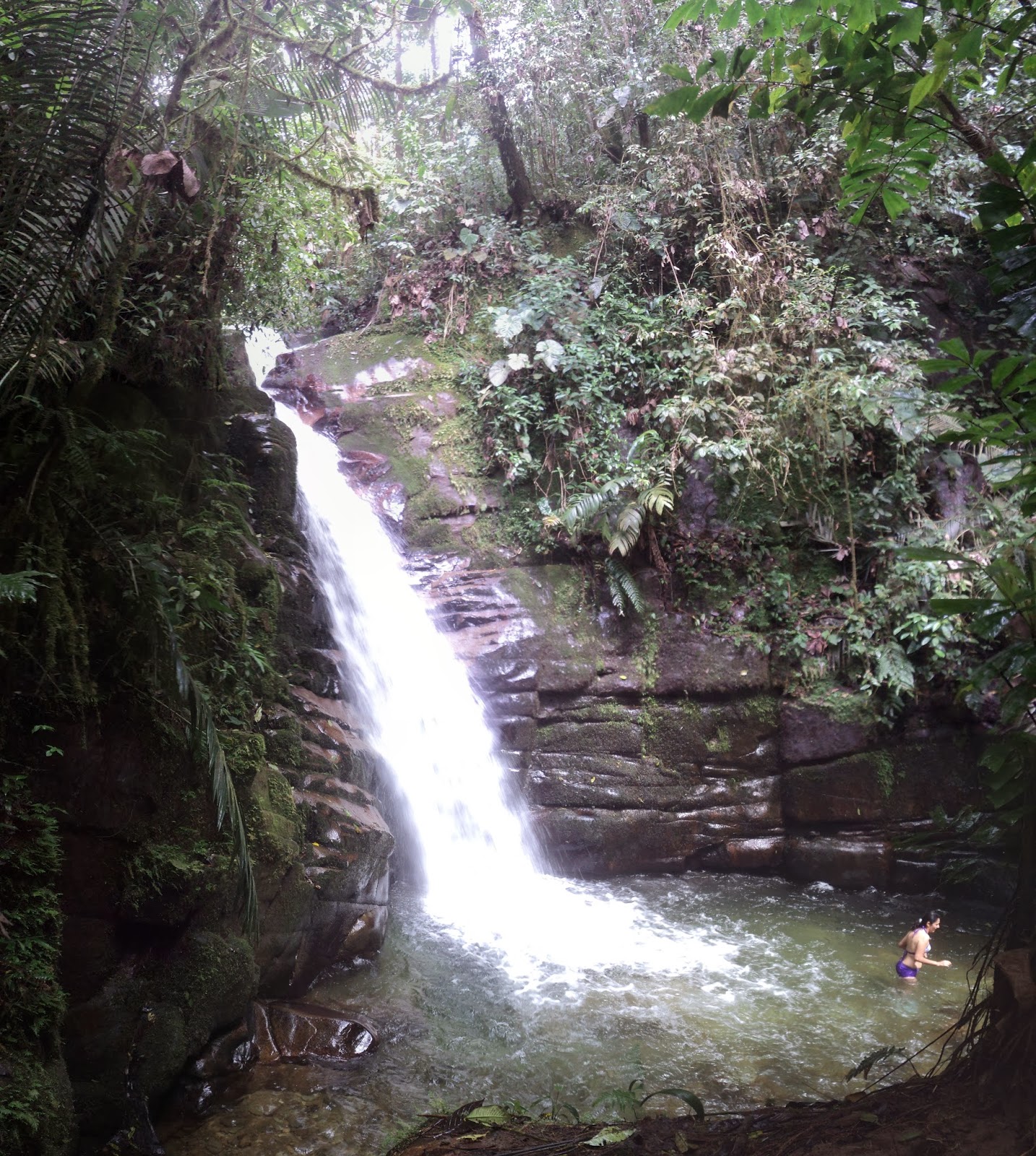 Mountains and Caves: Santa Rita Waterfall (Colombia)