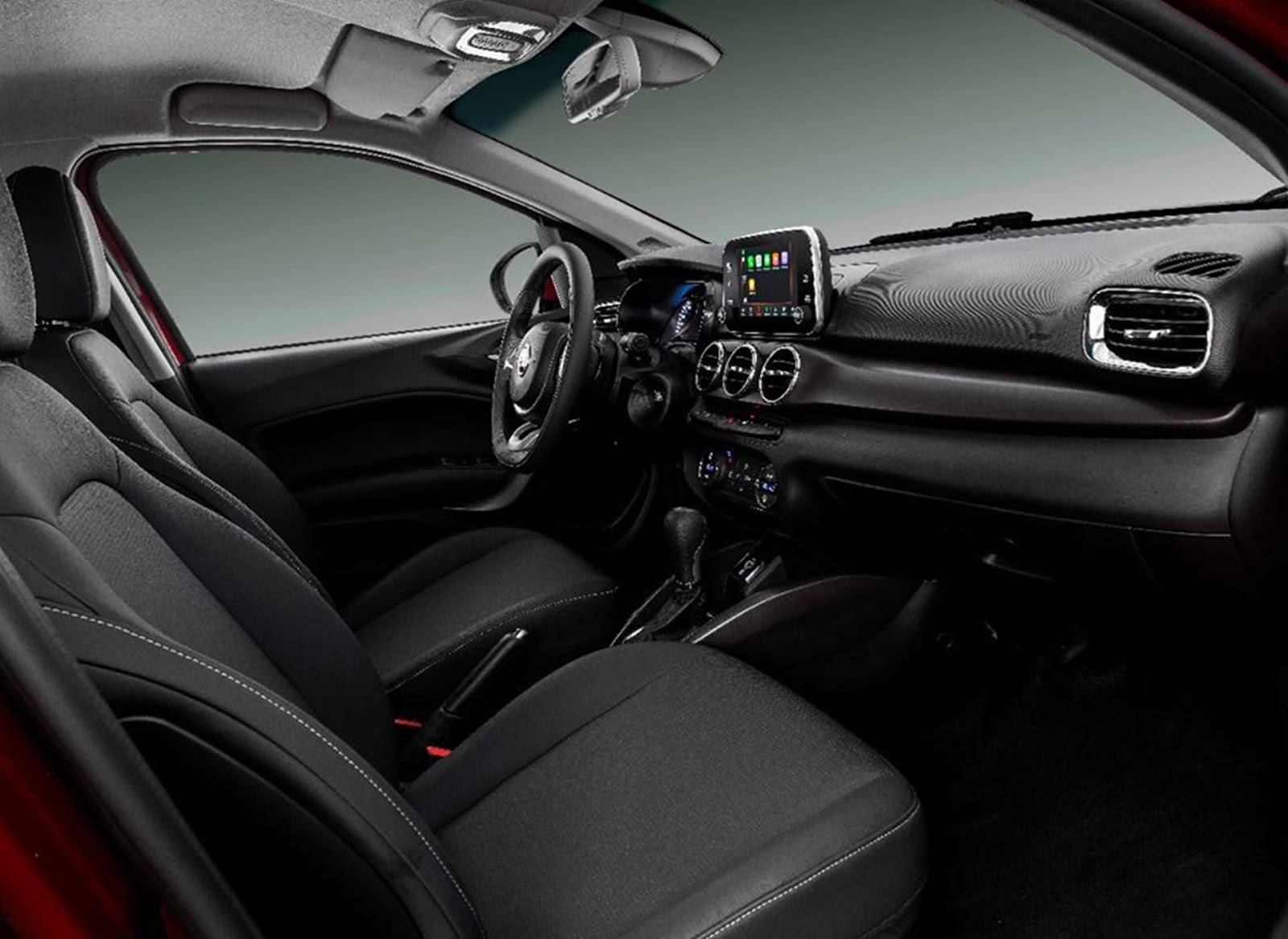 Novo Fiat Cronos: fotos oficiais do interior reveladas