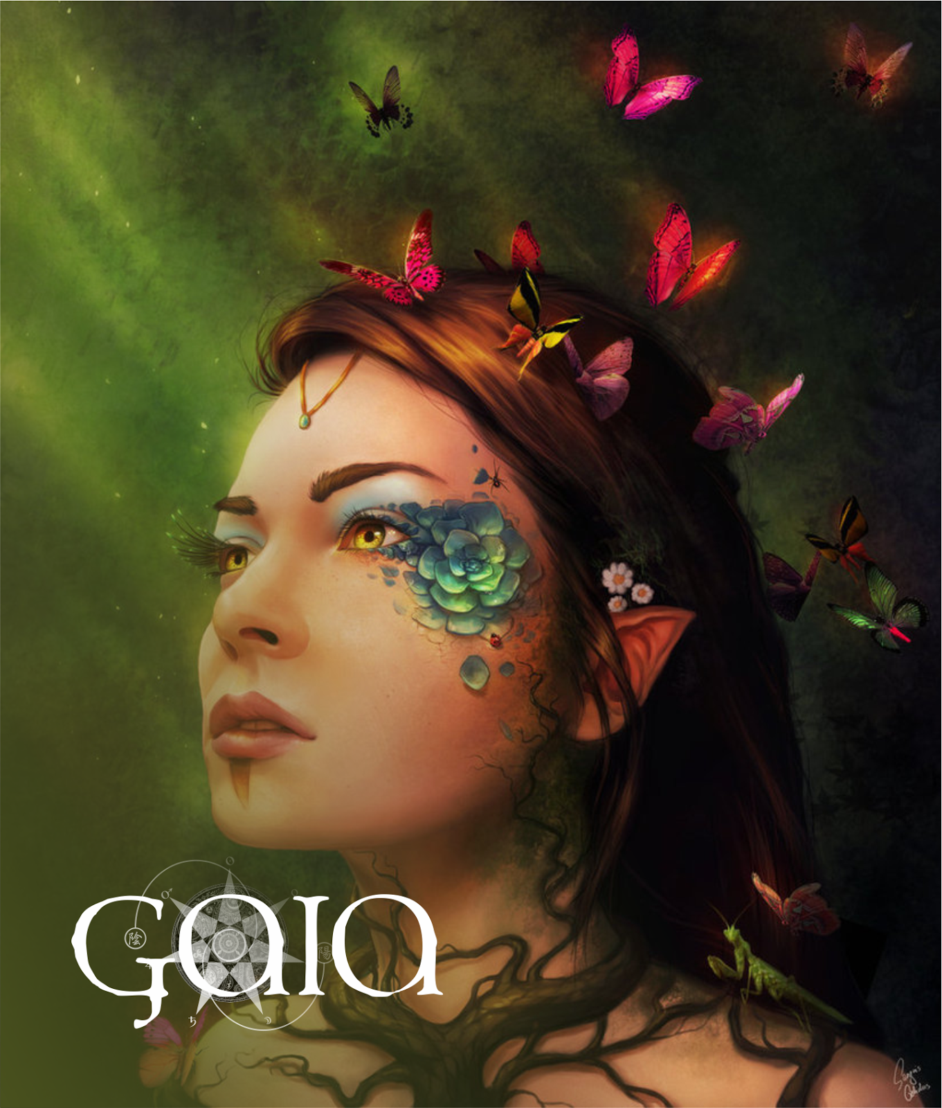 Gaia, o Espírito da Terra - Mahou Grimoire