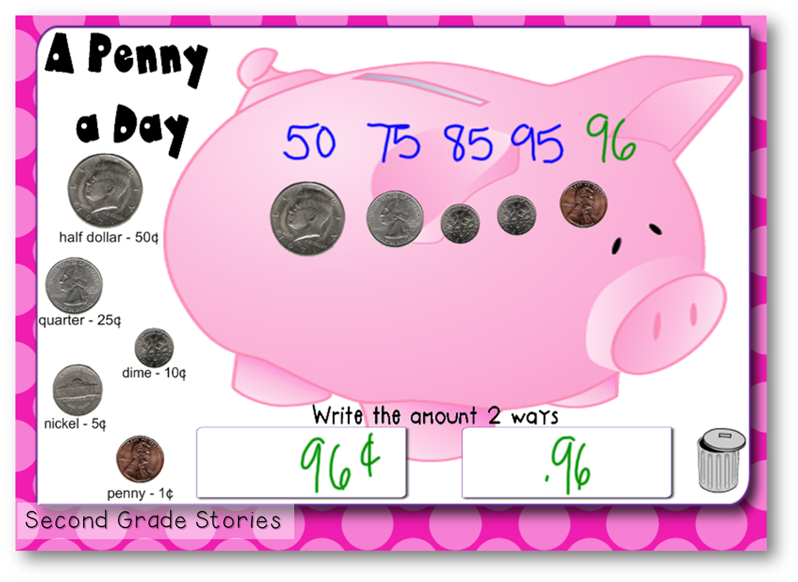 Mini-Moments #1 - Calendar Capers - Second Grade Stories