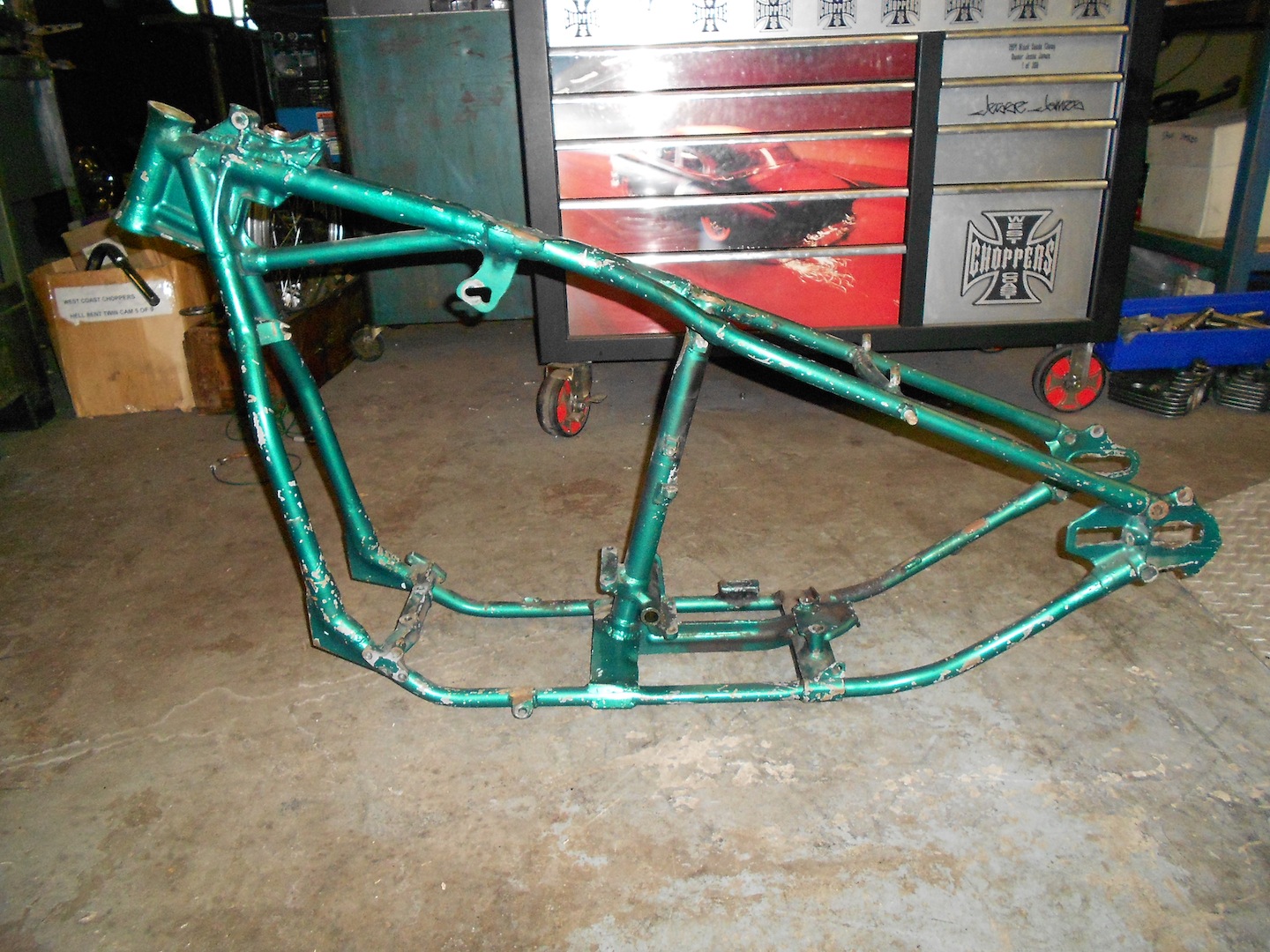 DC-Choppers: Wishbone Frame For Sale