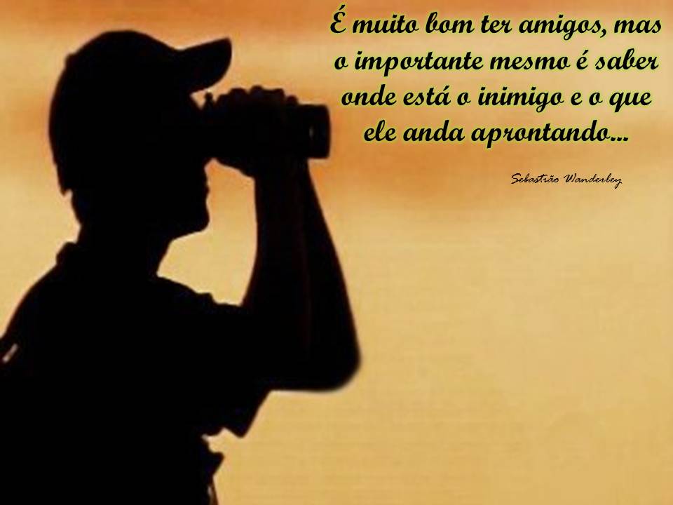 Pensamentos Soltos...: Amigos e inimigos