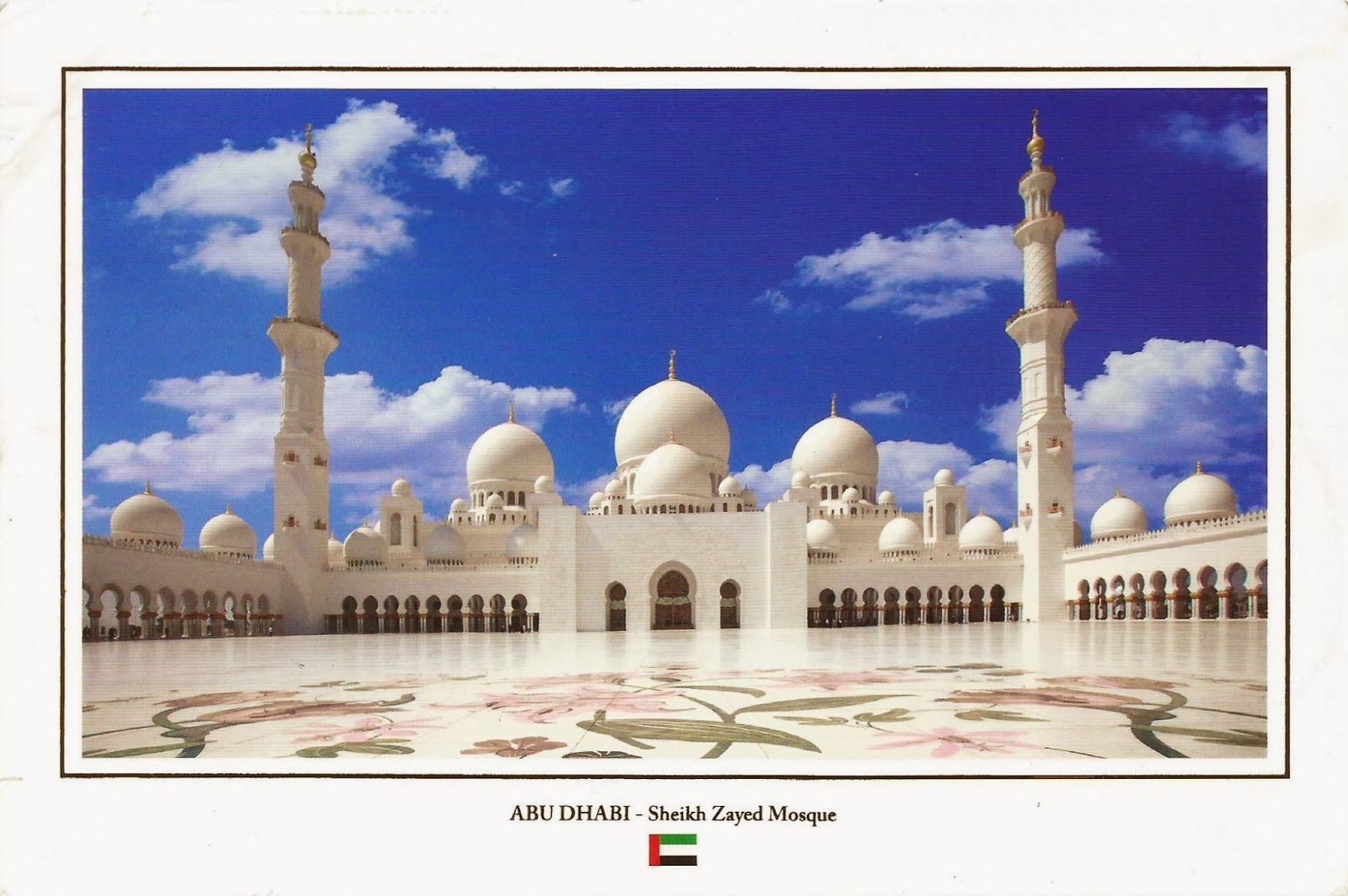 Postcards on My Wall: Sheikh Zayed Grand Mosque, UAE