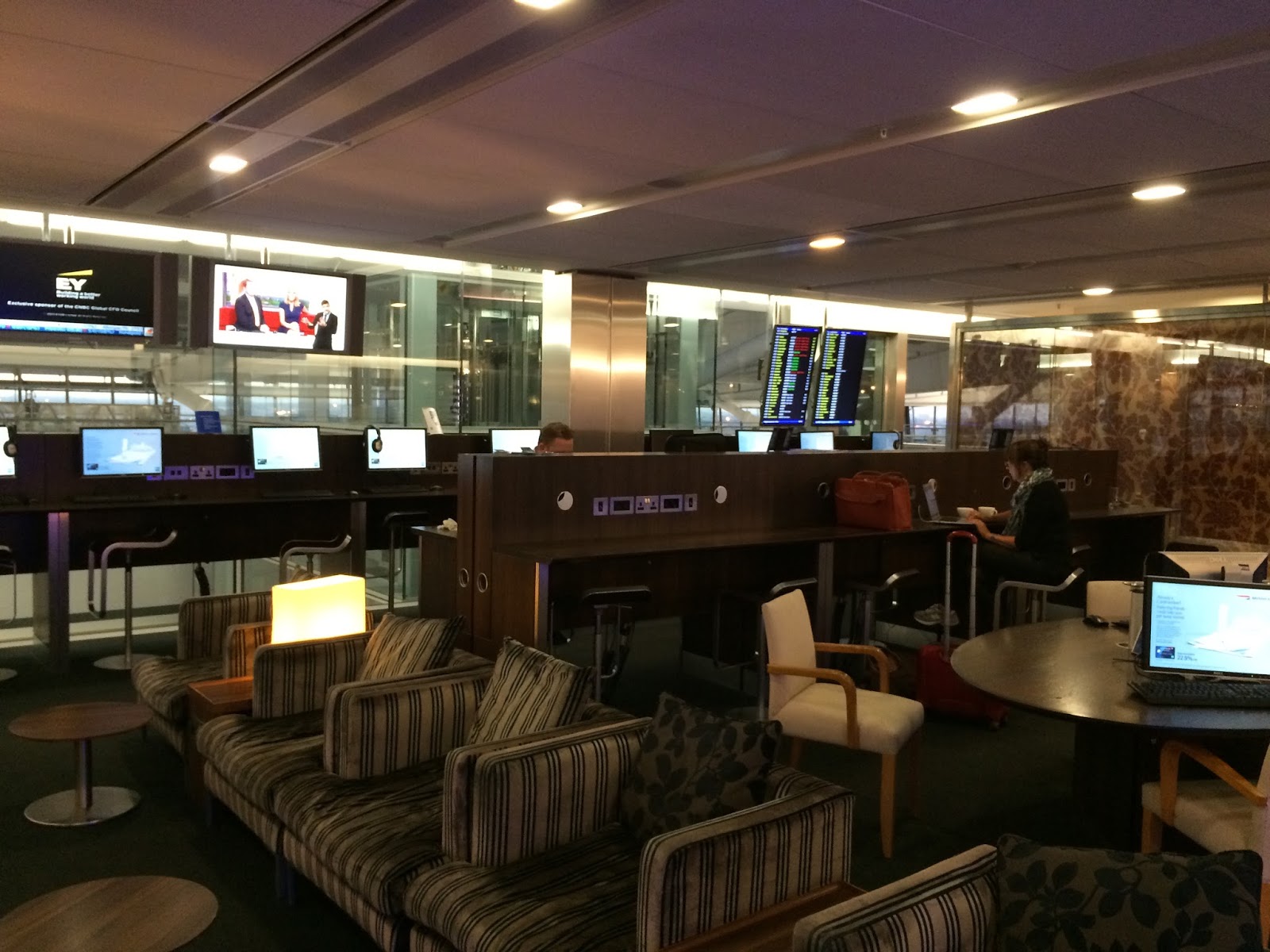 British Airways Galleries Club Lounge (South Lounge) - London Heathrow ...