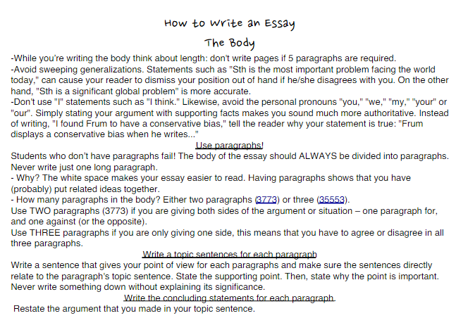 Mr Kelly's Cambridge Proficiency Blog: How to Write a CPE Essay