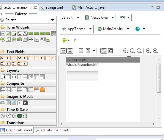 Android Safe For Beginners And Experts Creating The Autocomplete In Android