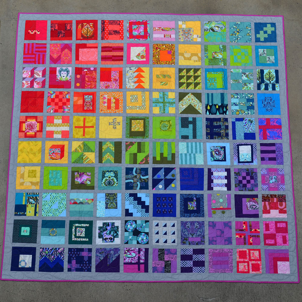 gemini stitches: Tula 100 blocks City Sampler quilt