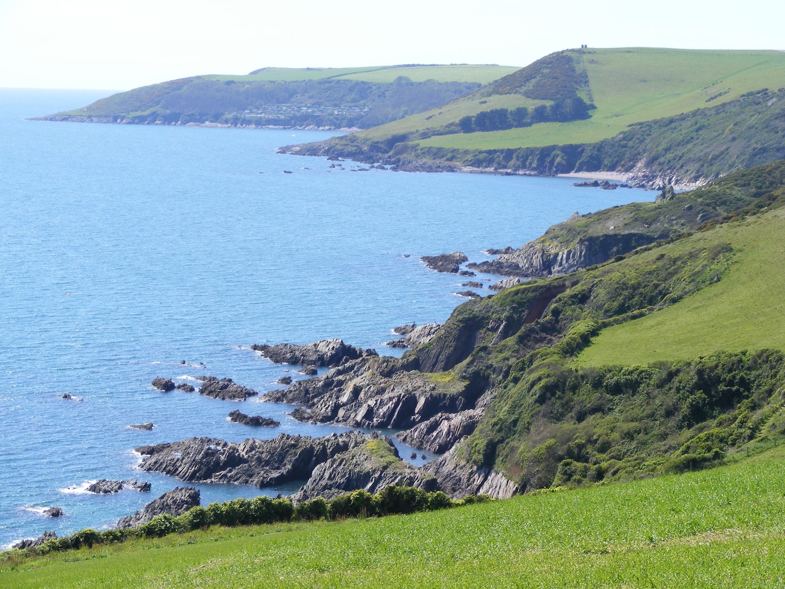 Walking the SW Coast Path: Mothecombe to Keaton Cove