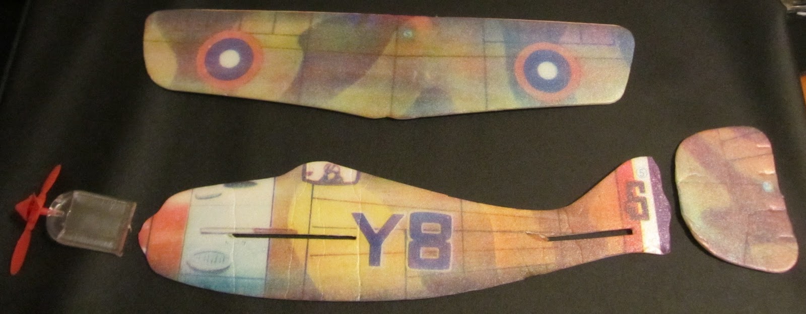 The Styrofoam Glider Squadron: Power Prop Gliders - #5 Sparrow 13