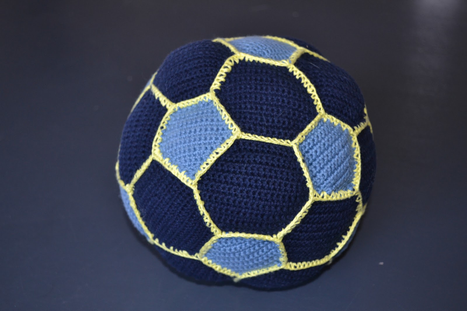 En elefant: Opskrift på Bold af hæklede 5- og 6 kanter, DIY