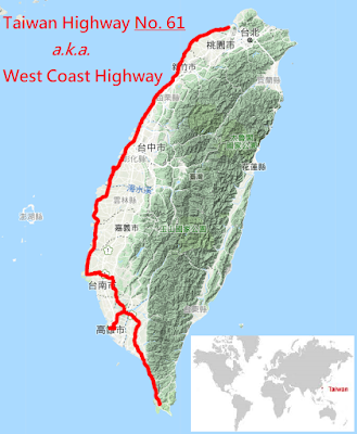 Yedda Palemeq: Taiwan National Highway No. 61