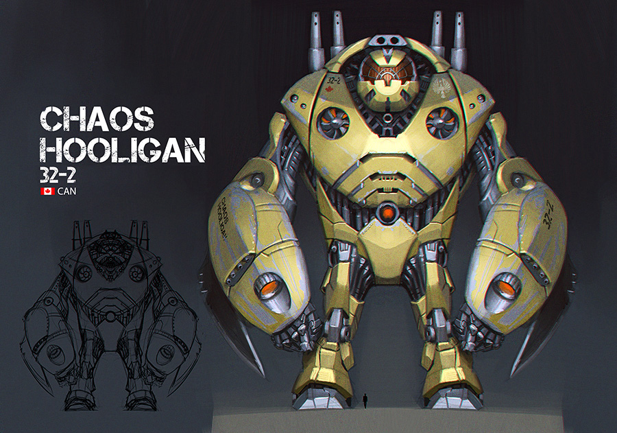 Sam's Tasty Art: Jaeger