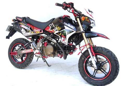 Modifications Kawasaki KSR 110 | Harga Motor Indonesia