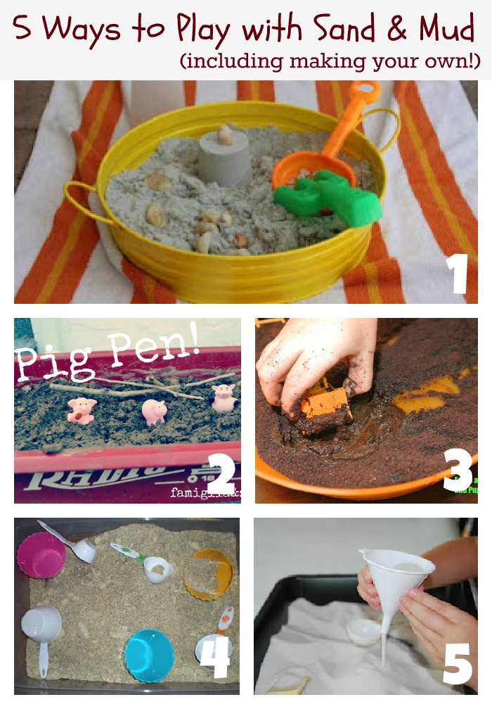 Kid's Co-op: 5 Ways to Play with Sand and Mud (including making your ...