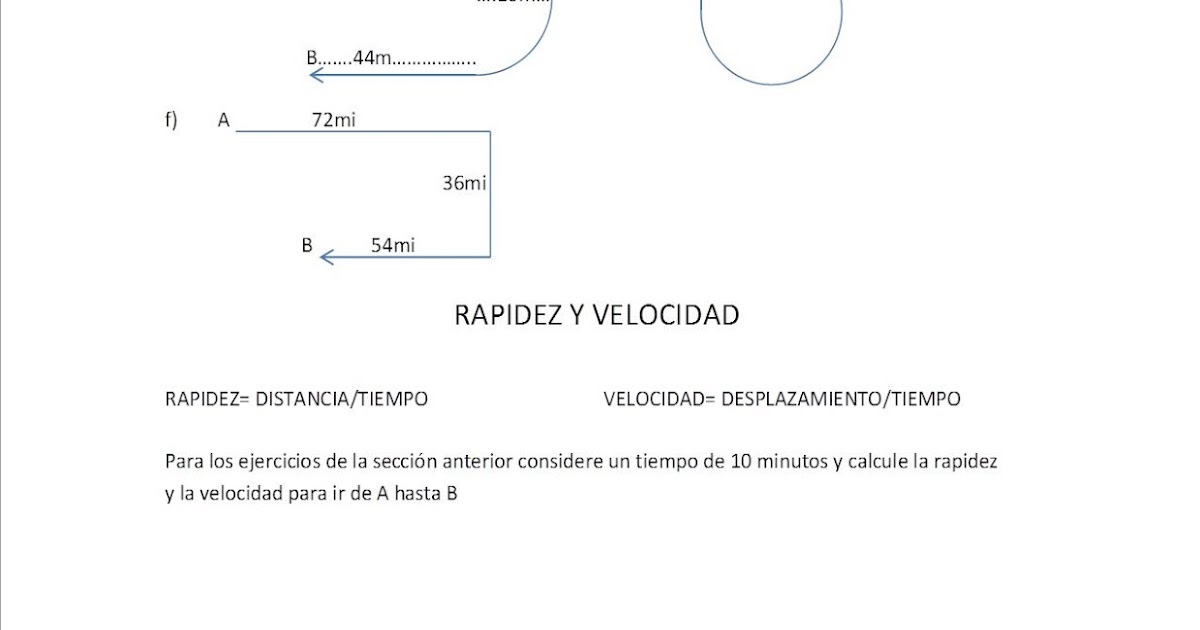 Fisica Para Todos: EJERCICIOS DE DISTANCIA Y DESPLAZAMIENTO