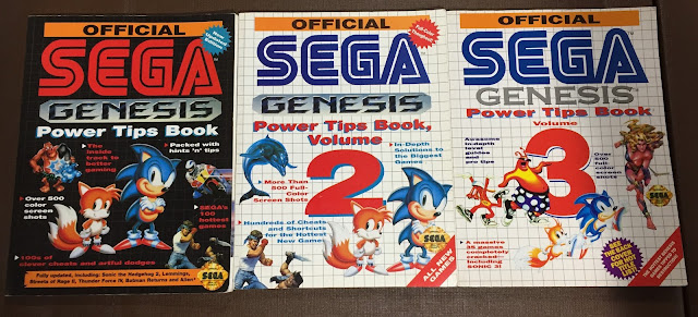 Retro Gamer Randomness: Book Review: Sega Power Tips (Official) volumes 1-3