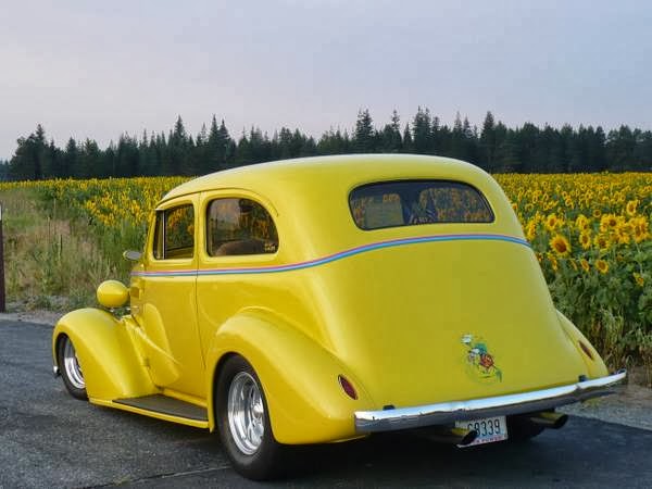 Slanted Rear Wheel Car