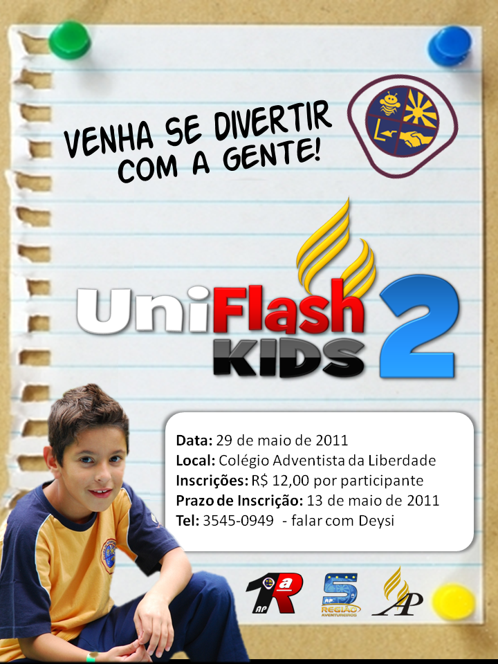uniflashkids: Cartaz Uniflash Kids 2