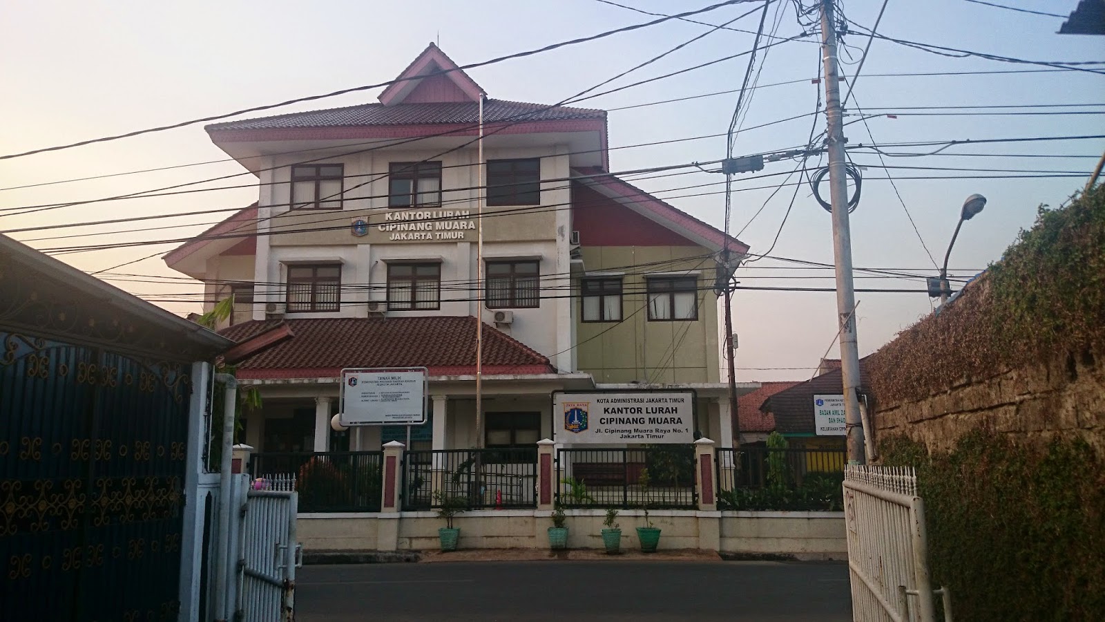 INFO JAKARTA: KANTOR KELURAHAN CIPINANG MUARA