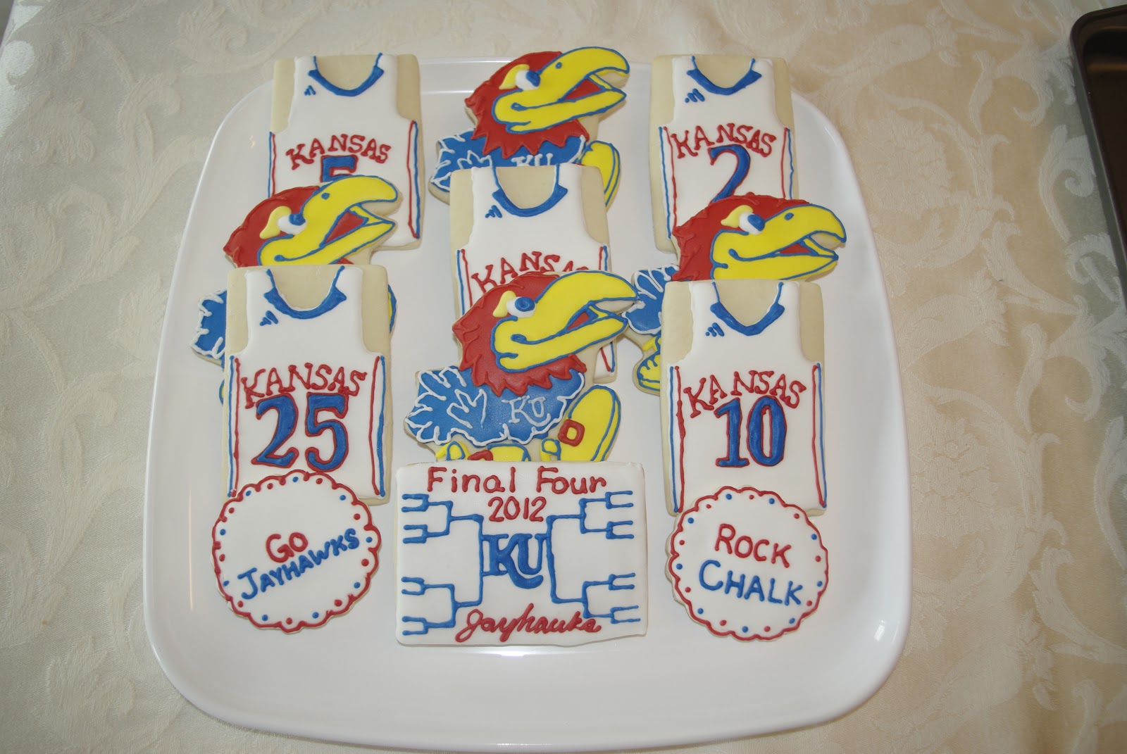 Sarah's Sweet Shoppe: Rock Chalk! Jayhawk!