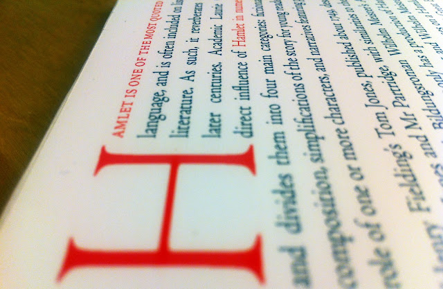William: Hamlet Book Design: aesthetics and usability combined