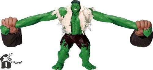 A ARCA DO TESOURO: Hulk (Stretch 'N Roar) - Toy Biz