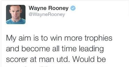 See what Wayne Rooney tweeted 4 years ago & see what he's done now