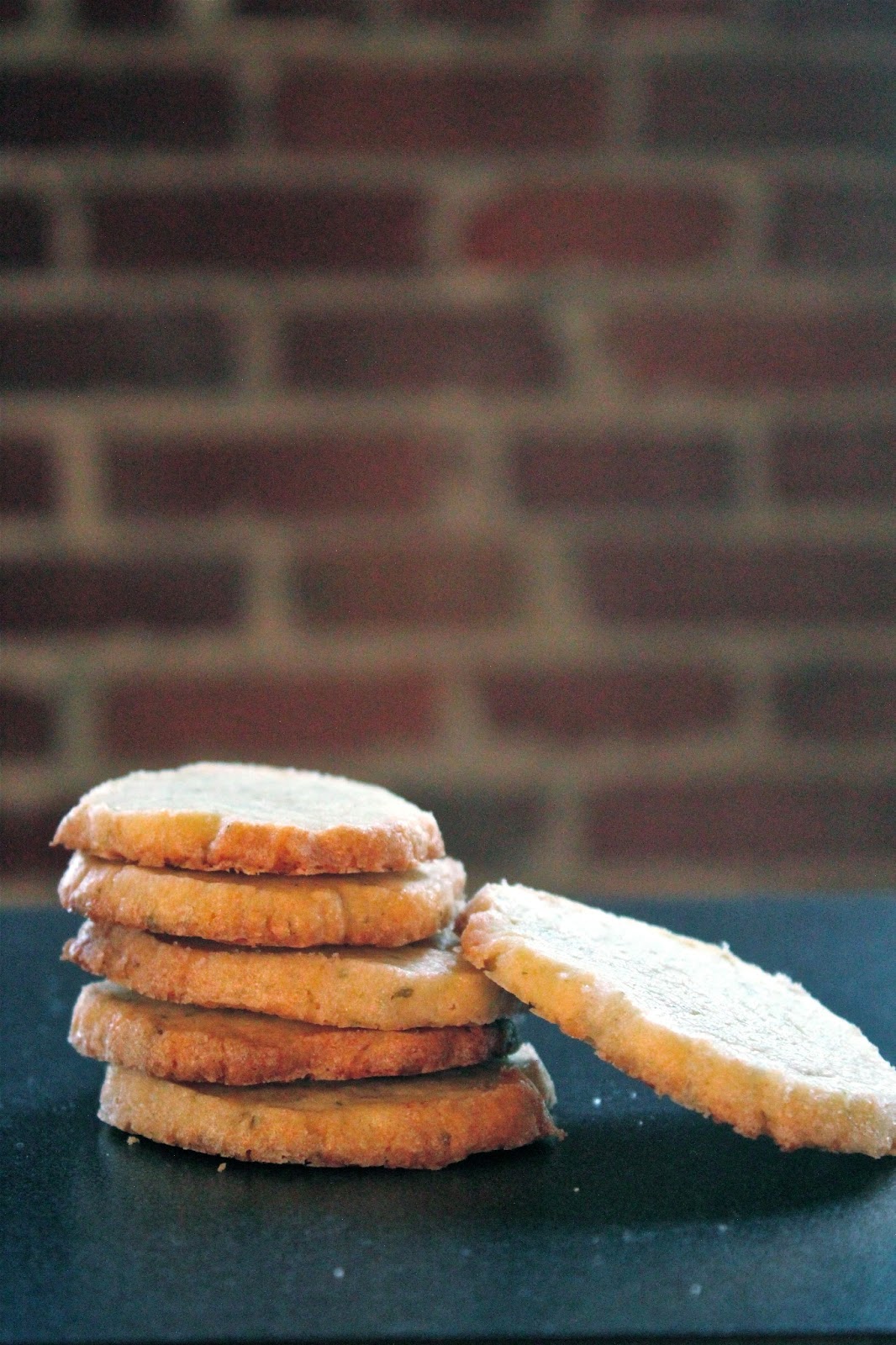 Carey On Lovely: Lemon Lime Cilantro Shortbread Cookies
