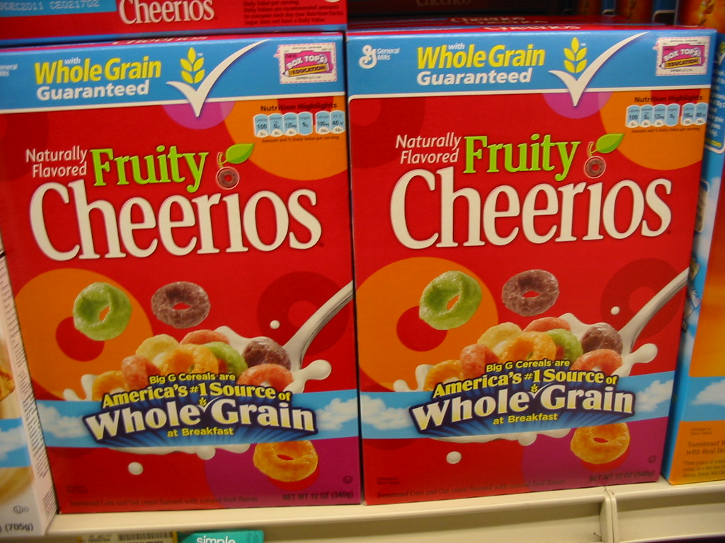 gold country girls: Then And Now #77 - Cheerios