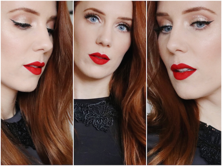 Retro Red: Christmas Day Makeup | SMOONSTYLE