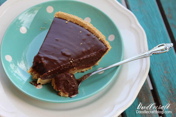 Caramel Chocolate Ganache Pie!