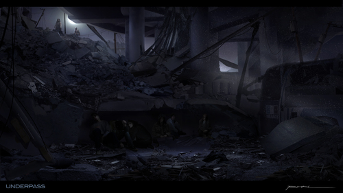 Beautiful "The Scorch Trials" Concept Art by Raj Rihal « Film Sketchr