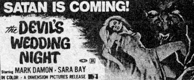 Bloody Pit of Rod: THE DEVIL'S WEDDING NIGHT (1973)