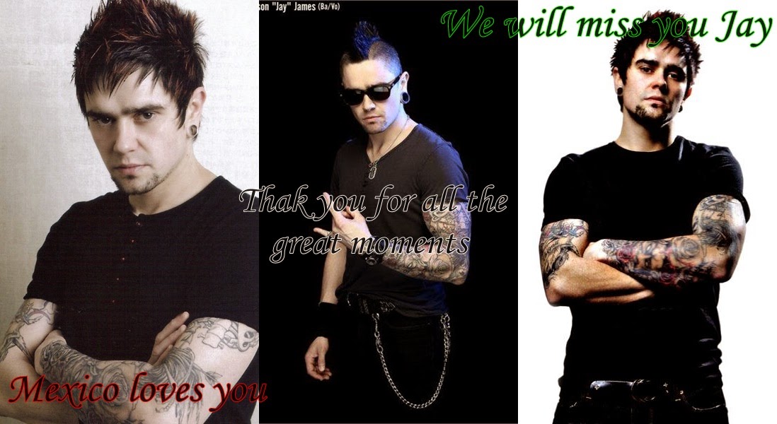 JASON 'JAY' JAMES DEJA A BULLET FOR MY VALENTINE ~ Bullet For My ...