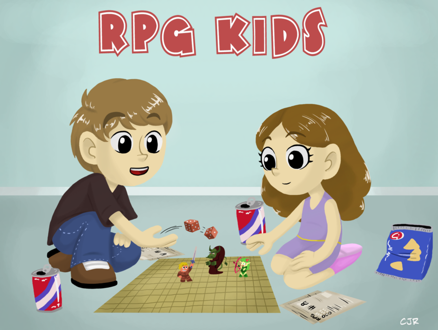 Ícones! RPG para crianças!