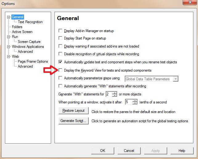 Expert View And Keyword View Examples What Is Keyword View And Expert View In Qtp Example