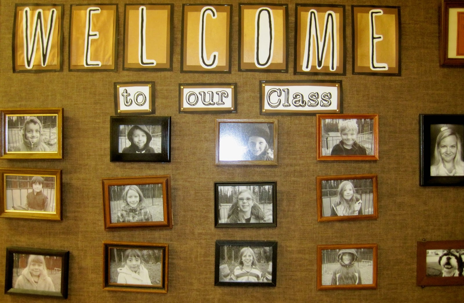 Ms. Liebel's Classroom: Welcome Board
