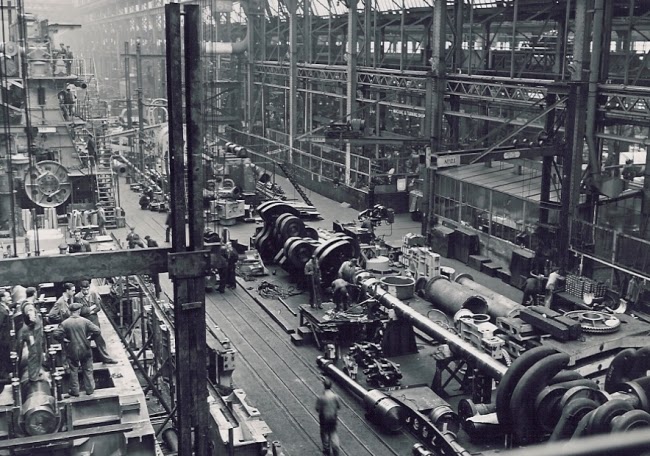 All About Machines !: Photos of Huge Ship being built in factory step ...