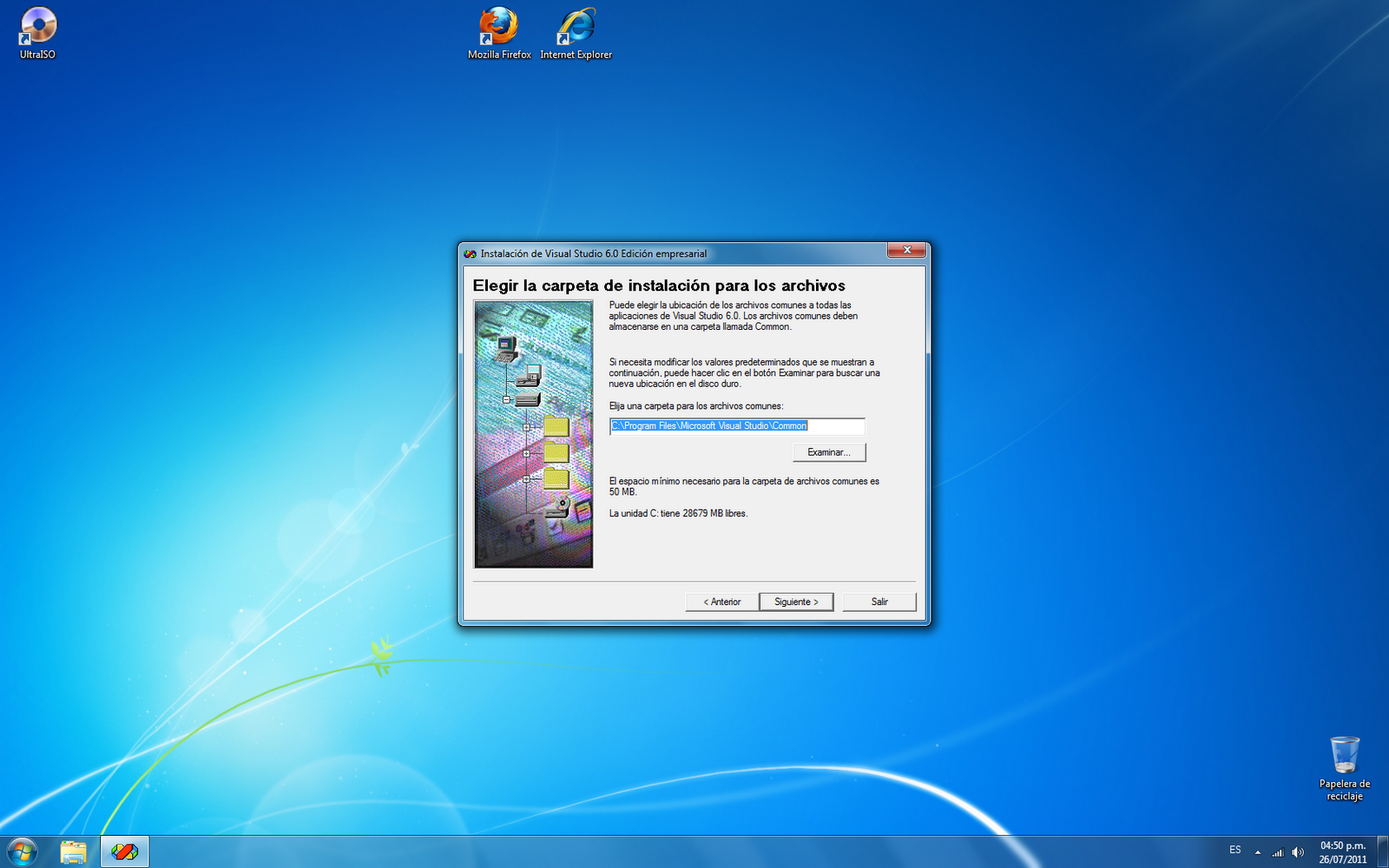 El blog del Herr: Instalar Visual Basic 6.0 desde Windows 7 32 Bits.