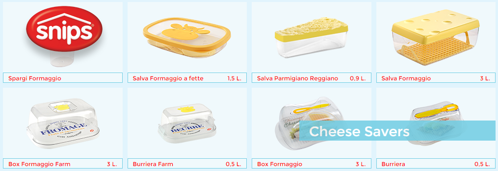 Everything4you: Snips: contenitori alimentari italiani