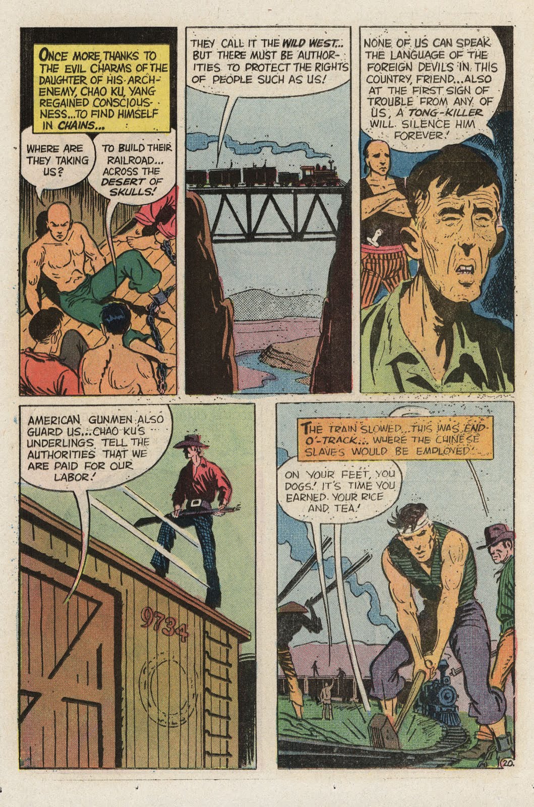 THE CHARLTON COMICS READING LIBRARY: YANG #1 November 1973