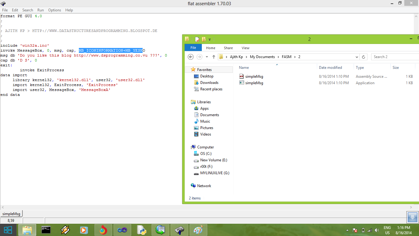 Fist Gui Program Fasm 2333