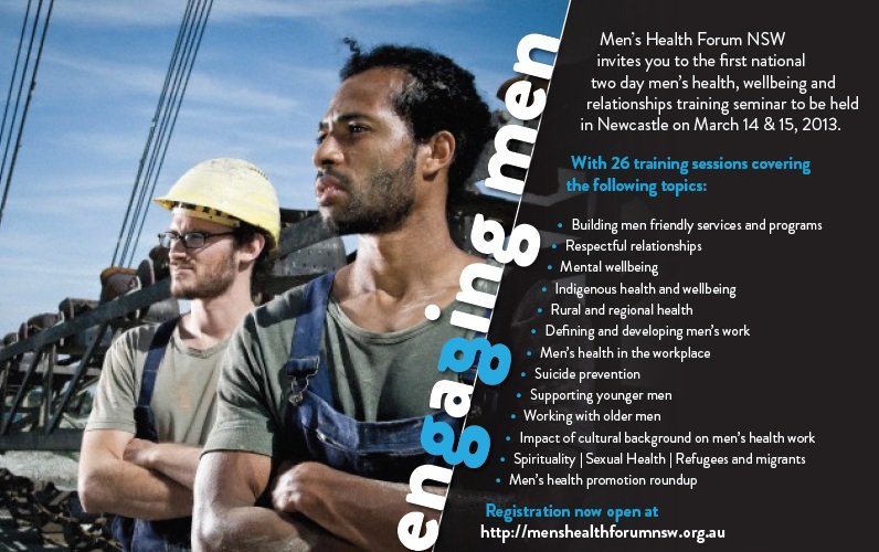 Men's Sheds - Central Coast: Engaging Men Training Seminar