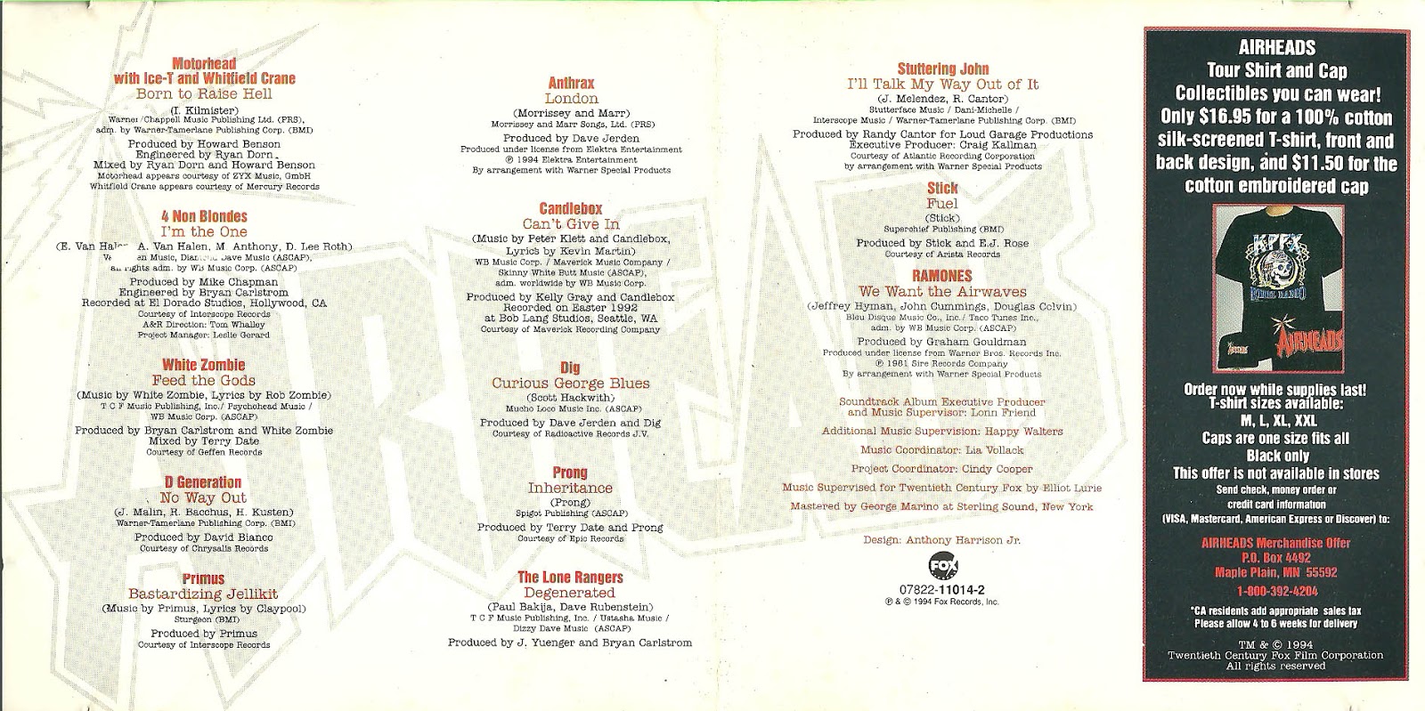 Deja Vu Do Rock: Filme: "Os Cabeças de Vento" (Airheads)