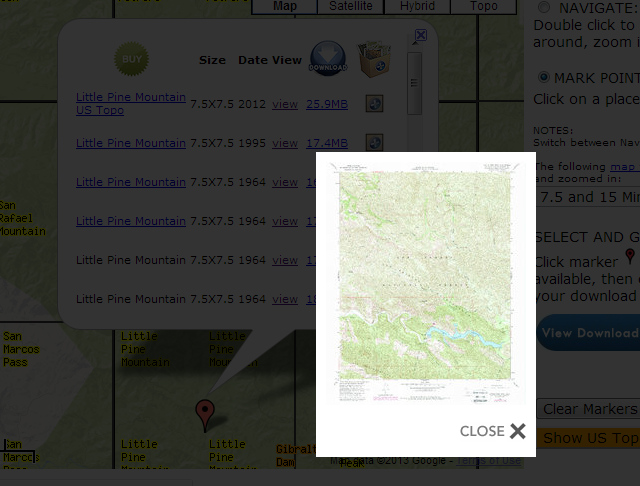 HOWTO: download USGS maps