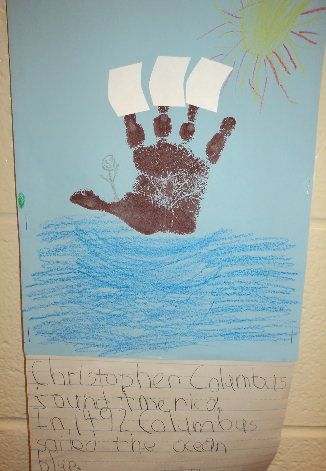 Learning and Teaching for Life: Columbus Day Writings and Bulletin Board
