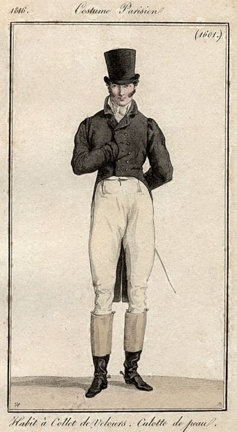 Zinne's Blog: Mens Regency Fashion 1815 - 1820