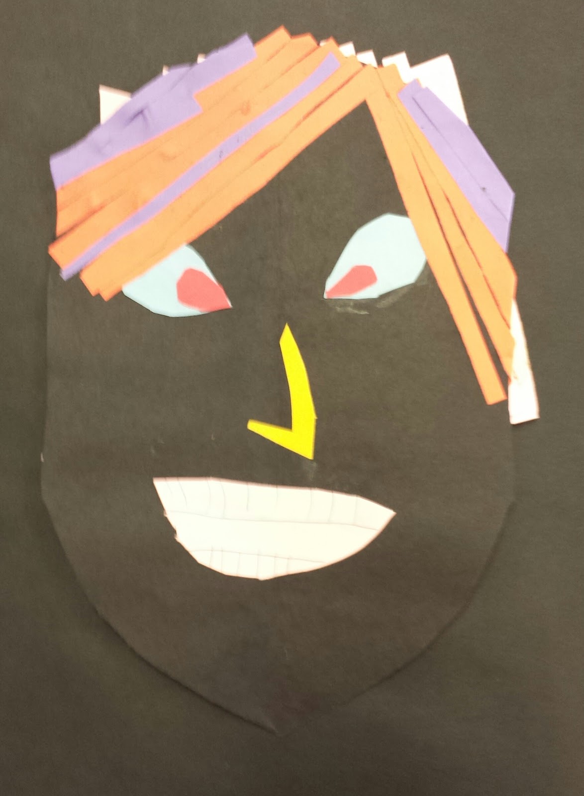 ART WITH SCHMIDT: 2nd Grade - Mood Mask